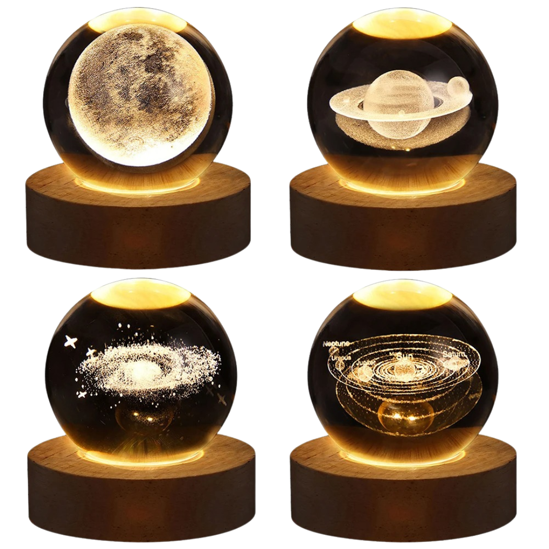 Universe Crystal Lamps – Spaceinnutshell